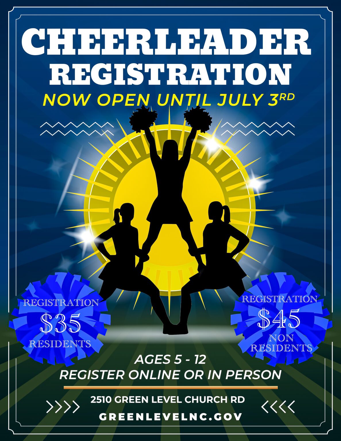 CHEER REGISTRATION | Green Level